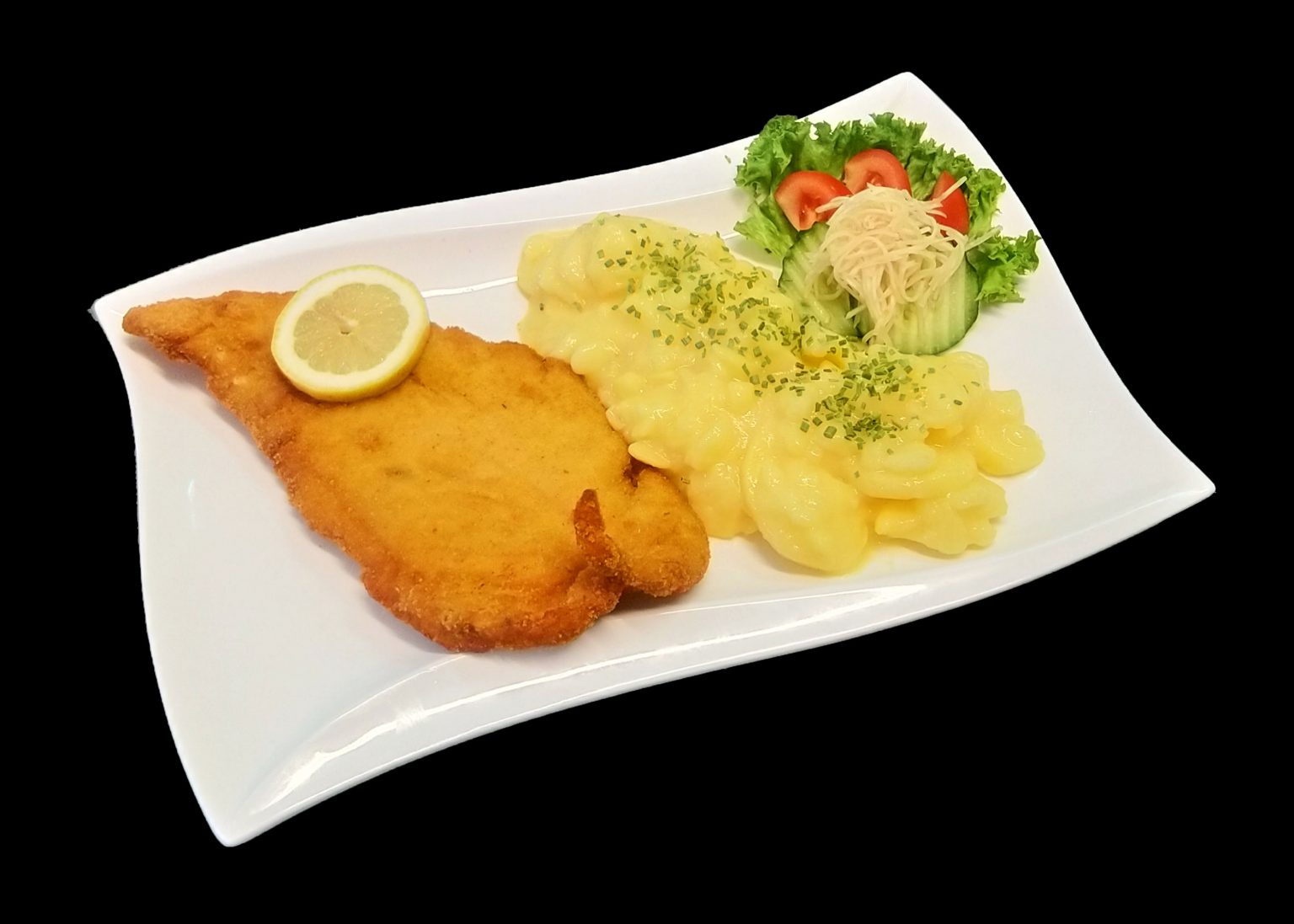 Wienerschnitzel vom Huhn